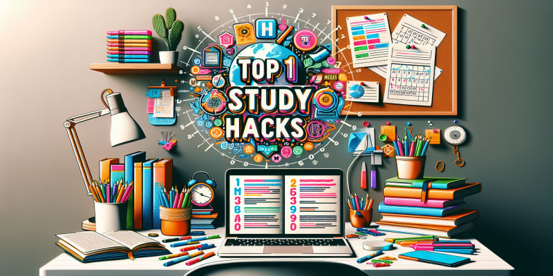 Top 10 Study Hacks for Students | Zkinny